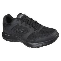 Sneaker Skechers "FLEX ADVANTAGE 4.0" Gr. 41, schwarz Herren Schuhe mit leichtem Profil, Freizeitschuh, Halbschuh, Schnürschuh