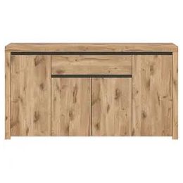 Sideboard Inosign Sideboards Gr. B/H/T: 170cm x 91cm x 40cm,, braun (noxoak/schw)