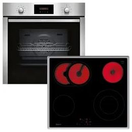 A (A+++ bis D) Neff Backofen-Set "BX46P" Herdsets grau (edelstahl)