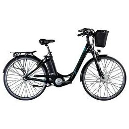 Zündapp E-Bike ZÜNDAPP "Z510" E-Bikes Gr. 48cm, 28 Zoll (71,12cm), weiß (schwarz, türkis) Pedelec, Elektrofahrrad für Damen u. Herren