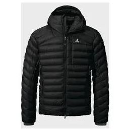 Schöffel Outdoorjacke SCHÖFFEL "Down Jacket Silvretta M" Gr. 52, schwarz (9990 - schwarz) Herren Jacken