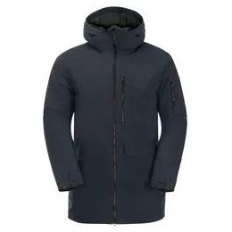 Funktionsparka Jack Wolfskin "KOENIGSBAU PARKA M" Gr. S (48), blau (schwarz, navy) Herren Jacken