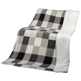 Bella Casa Kuscheldecke "Sherpa Print"