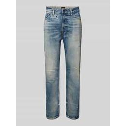 BOSS Orange Regular Fit Jeans im 5-Pocket-Design Modell 'Selvedge'