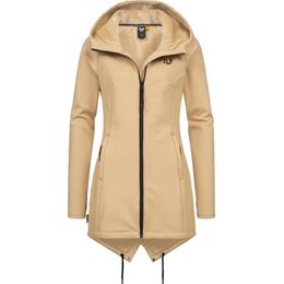 Ragwear Zip-Up Hoodie 'Wingi' female Beige size XL