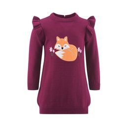happy girls Dress 'Fuchs' girl Red size 80/86