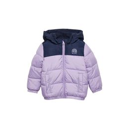 s.Oliver Winterjacke Mädchen Größe 134 navy / lila