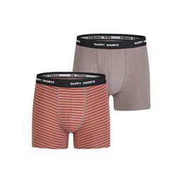Happy Shorts Boxer shorts ' Oktoberparty ' male Grey, Red size M