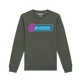 Watapparel Sweatshirt ' No Excuses ' male Green size M