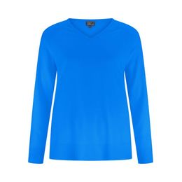 CASH-MERE.CH Kaschmir Pullover Damen Gr&ouml;&szlig;e XL blau