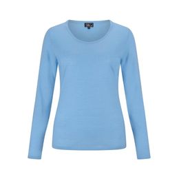 CASH-MERE.CH Kaschmir Pullover Damen Gr&ouml;&szlig;e XXL azur