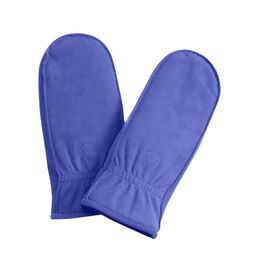 Cash-mere.ch Mittens female Blue size M