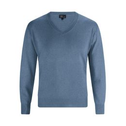 CASH-MERE.CH Pullover Herren Gr&ouml;&szlig;e L opal / taubenblau