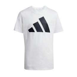 adidas Sportswear Funktionsshirt 'Essentials' Mädchen Größe 176 schwarz / weiß