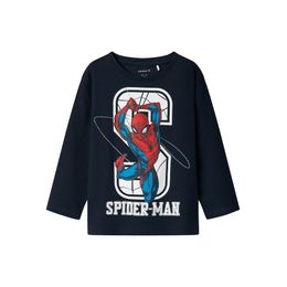 name it Shirt 'Nitin Spider' boy Blue size 110