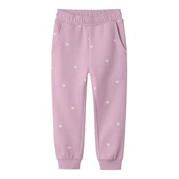 name it Hose 'NMFValba' Mädchen Größe 104 rosa / weiß
