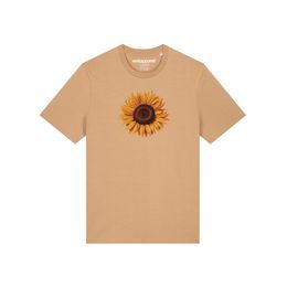 Watapparel Shirt 'Sonnenblume' male Beige size M