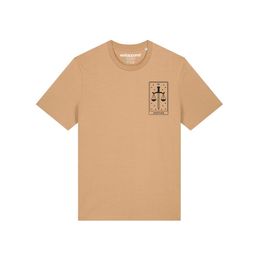Watapparel Shirt 'Tarot Justice' male Beige size XXXL