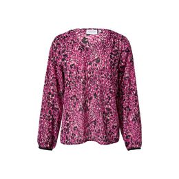 comma, comma casual identity Bluse Damen Gr&ouml;&szlig;e XS grau / pink / schwarz