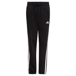 adidas Sportswear Sporthose 'Essentials' Jungen Gr&ouml;&szlig;e 152 schwarz / wei&szlig;