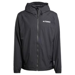adidas terrex Outdoorjacke 'Multi 2L' Herren Größe XXXL schwarz / weiß