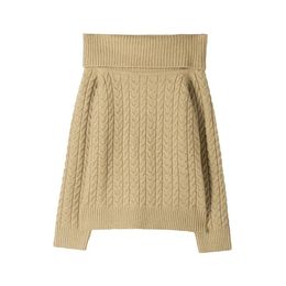 Bershka Pullover Damen Gr&ouml;&szlig;e S beige