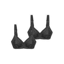 Triumph Bra ' Doreen + Cotton ' female Black size 90