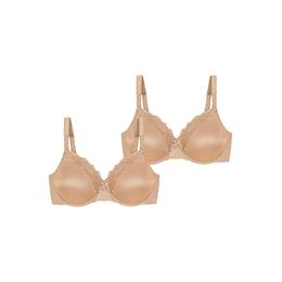 Triumph B&uuml;gel-BH ' Ladyform Soft ' Damen Gr&ouml;&szlig;e 85 beige