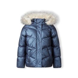 MINOTI Winterjacke M&auml;dchen Gr&ouml;&szlig;e 128/134 dunkelblau