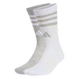 adidas Performance Sportsocken Herren Größe 28/30 grau / weiß
