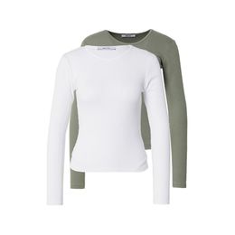ABOUT YOU Shirts 'Insa' Damen Gr&ouml;&szlig;e S mint / wei&szlig;