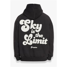 Dropsize Sweatshirt 'Sky Is The Limit' Herren Gr&ouml;&szlig;e XL schwarz / wei&szlig;