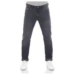 DENIMFY Jeans Herren Stretch Straight Fit DFMiro Straight Fit Normaler Bund Reißverschluss L 32