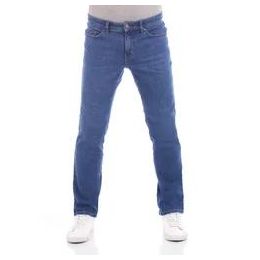 Paddock's Paddock`s Jeans Herren Stretch lang Slim Fit RANGER PIPE Slim Fit Grau Tiefer Bund Reißverschluss L 36