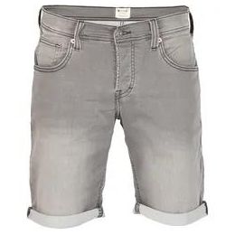 Mustang Jeans Shorts Herren Stretch Kurz Regular Fit Chicago Real X Regular Fit Grau Normaler Bund Knopfleiste W 30