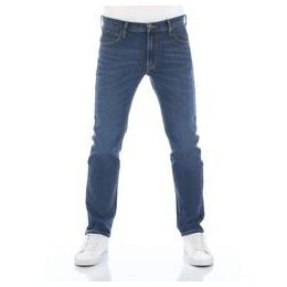 Lee Herren Jeans Stretch Denim Daren Zip Fly Regular Fit Regular Fit Blau Normaler Bund Reißverschluss L 36