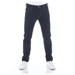 Lee Herren Jeans Stretch Denim Daren Zip Fly Regular Fit Regular Fit Blau Normaler Bund Reißverschluss L 36