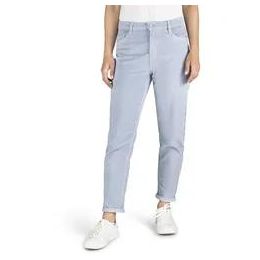 DENIMFY Cordhose Damen Mom Fit High Waist Gerades Bein Stretch DFLisa Hoher Bund Reißverschluss M