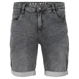 DENIMFY Jeans Shorts Herren Stretch Kurz Regular Fit DFAri Regular Fit Reißverschluss 34