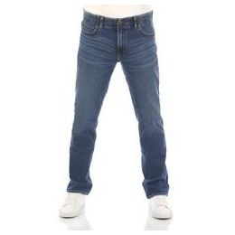 Mendler Lee Herren Jeans Extreme Motion Straight Fit General L71Wtasd Normaler Bund Reißverschluss W 46 L 34