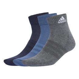 adidas Performance Sportsocken 'Cushioned Sportswear Ankle 3 Pairs' Herren Größe 31/33 blau / navy / grau / weiß
