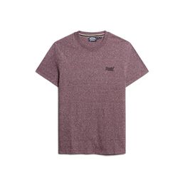 Superdry & Co T-Shirt 'ESSENTIAL' Herren Gr&ouml;&szlig;e XL lilameliert