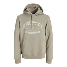 Jack & Jones JACK & JONES Pullover Herren Gr&ouml;&szlig;e L grau / wei&szlig;