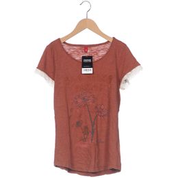 EDC by Esprit Damen T-Shirt, braun, Gr. 36