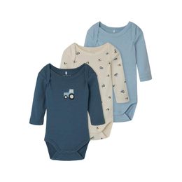name it Body Jungen Gr&ouml;&szlig;e 68 beige / marine / hellblau / wei&szlig;