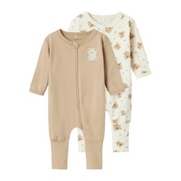 name it Pajamas boy Beige size 104