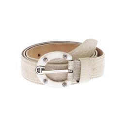 Aigner Damen Gürtel, beige, Gr. 85