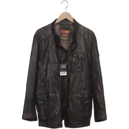 emilio adani Herren Jacke, braun, Gr. 54