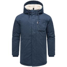 STONE HARBOUR Mantel 'Navroos XX' Herren Gr&ouml;&szlig;e L ecru / navy