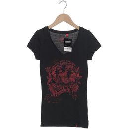 EDC by Esprit Damen T-Shirt, schwarz, Gr. 34